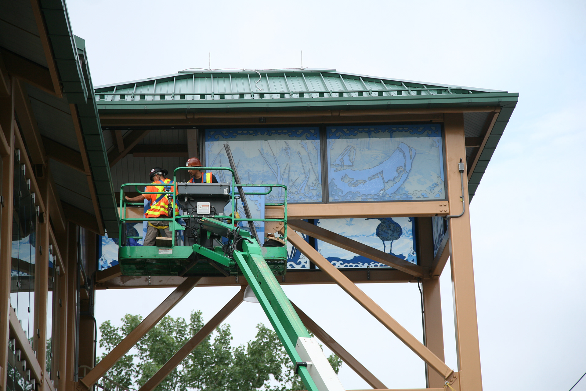 jenna lucente - PUBLIC ART: Arthur Kill Station