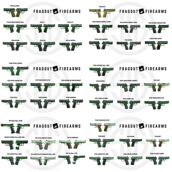 Fragout Design Studios - Fragout Firearms - Vector Graphics for Laser ...