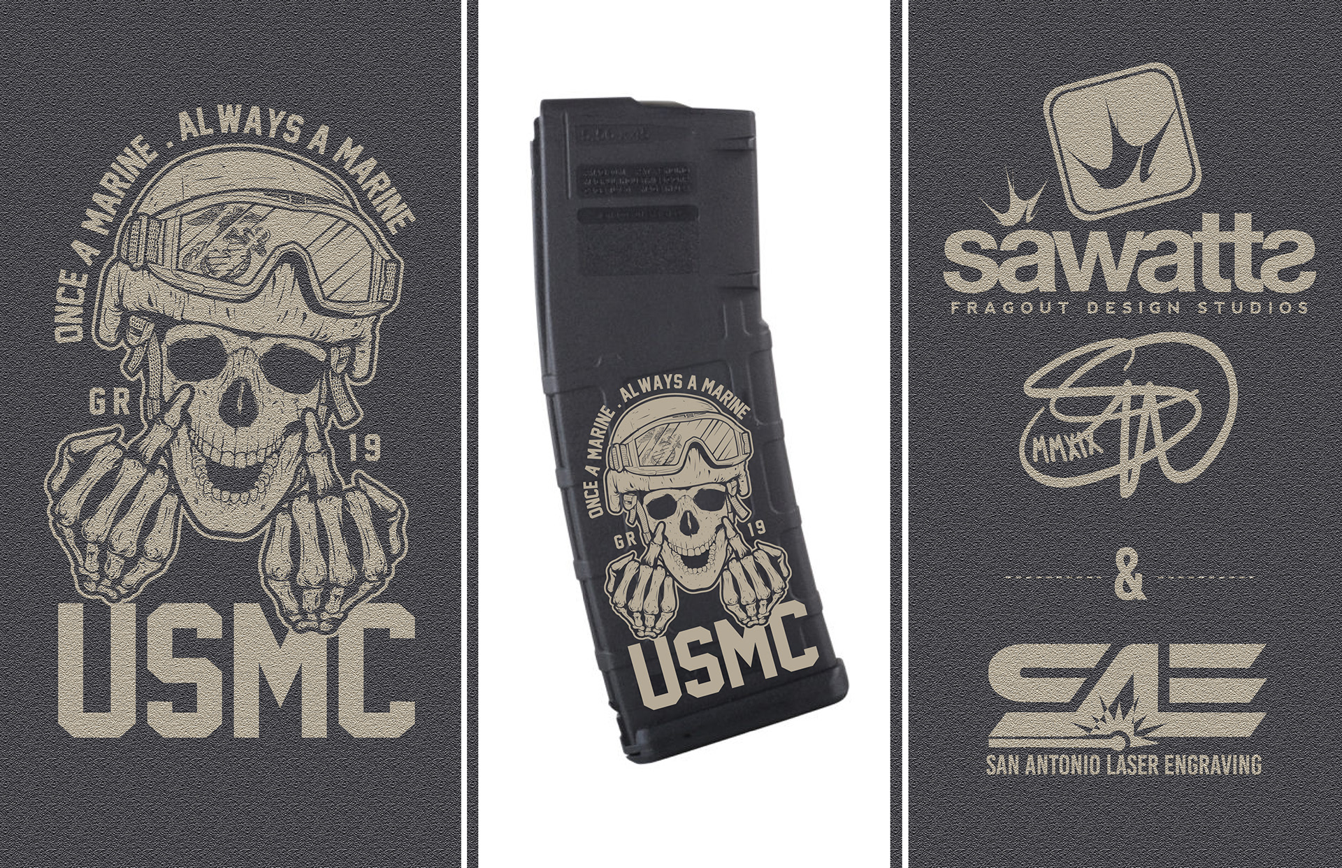 Fragout Design Studios - SA Laser Engraving Firearm Vector ...