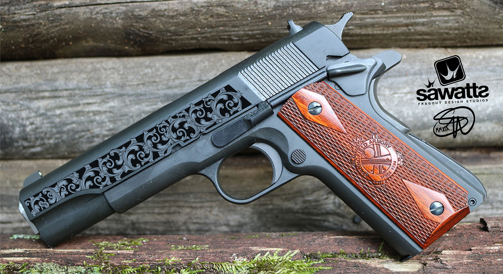 Fragout Design Studios - SA Laser Engraving Firearm Vector ...