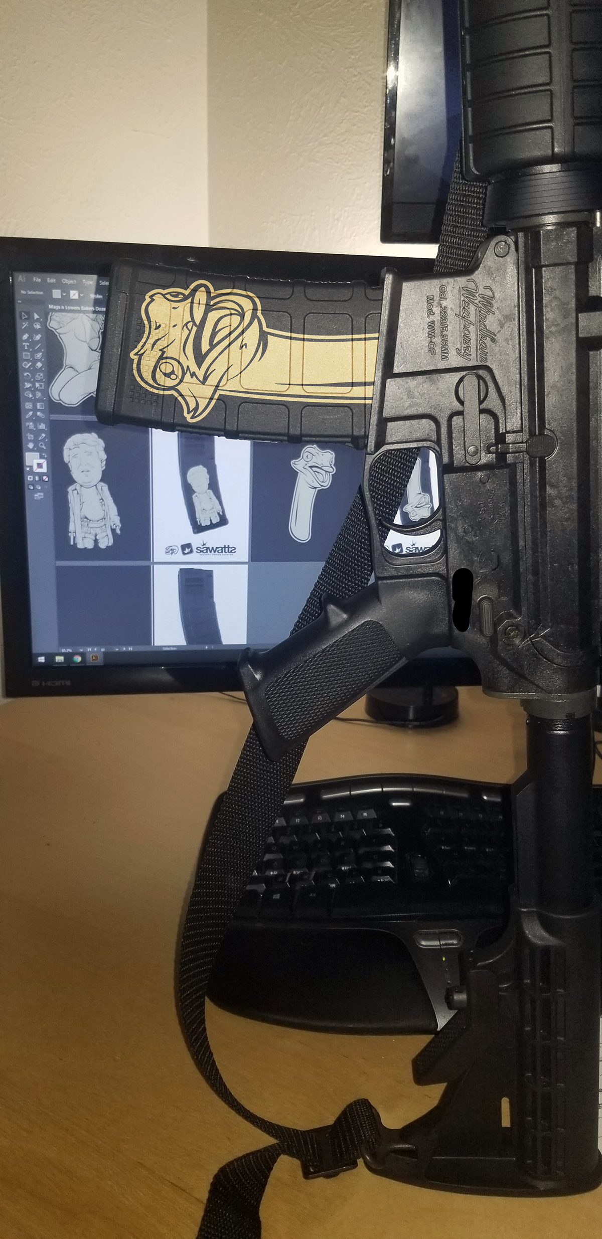 Fragout Design Studios - Fragout Firearms - Vector Graphics for Laser ...