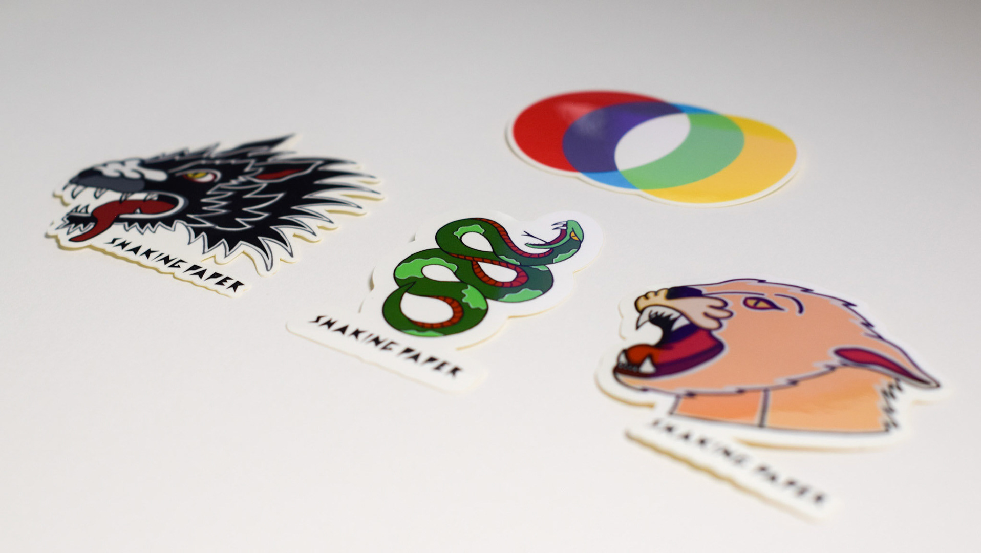 Shaking Paper Studio - Limited Run Sticker Pack