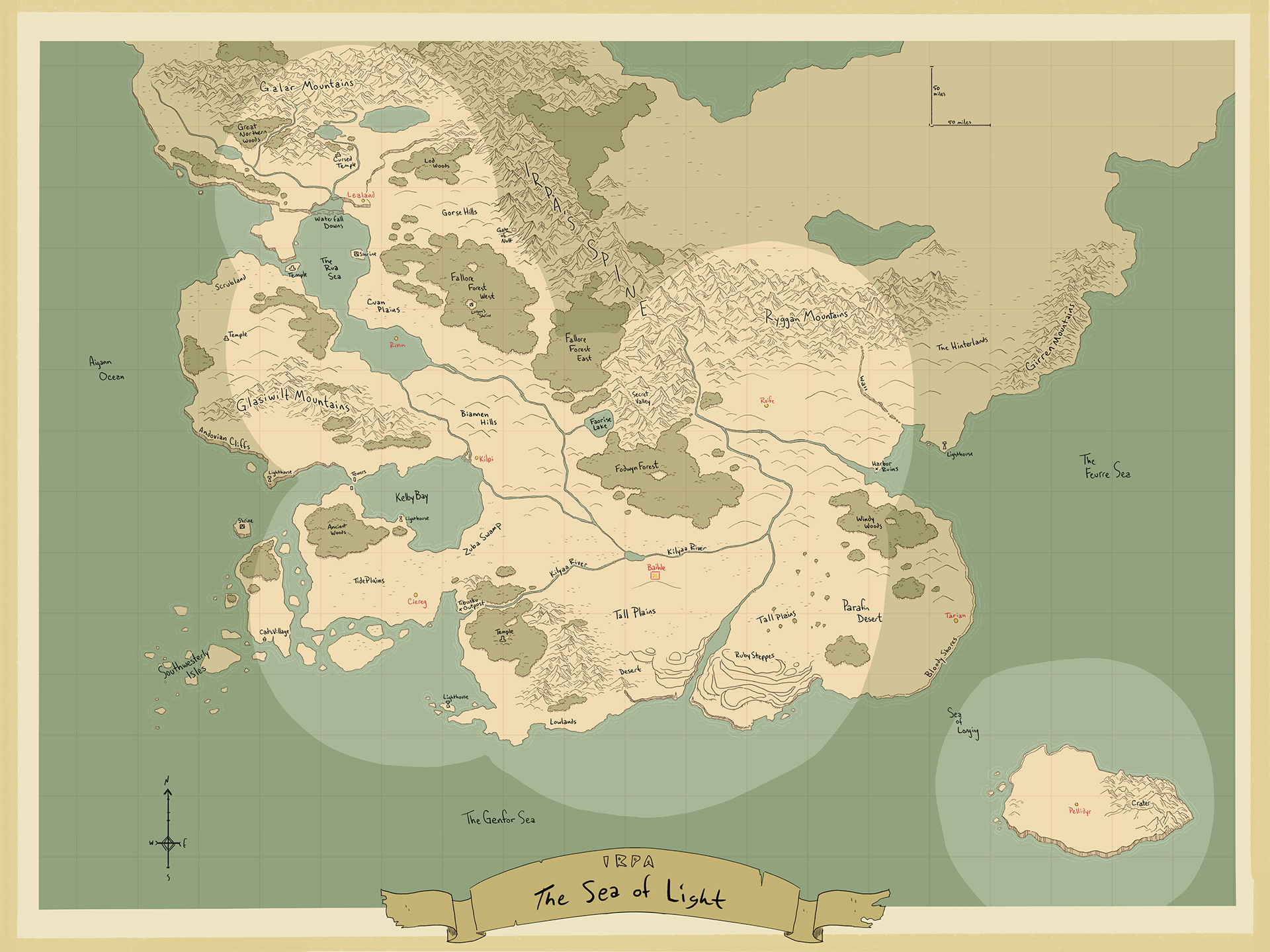 Tim Probert - Maps of Irpa