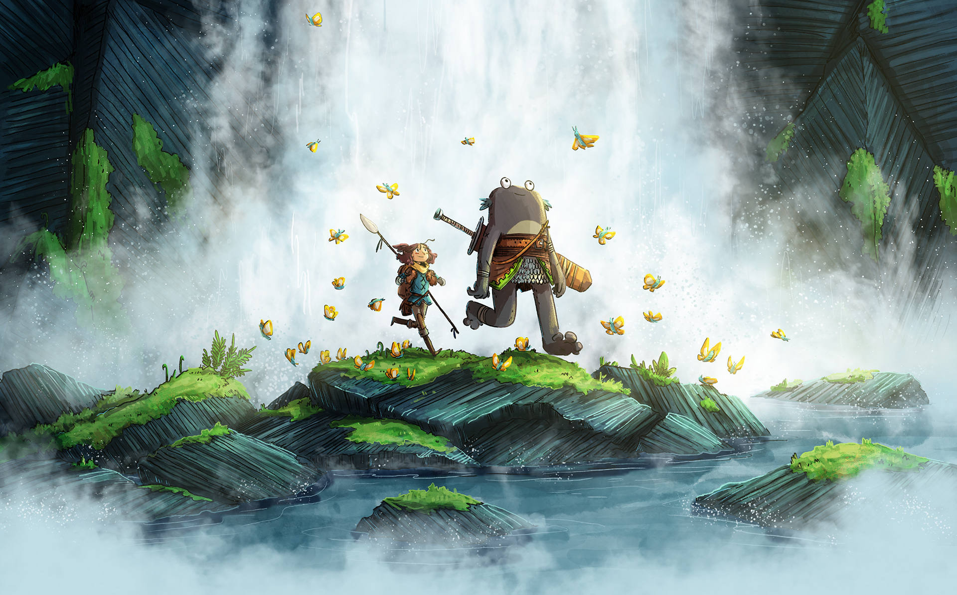 Tim Probert - Lightfall - Style Frames