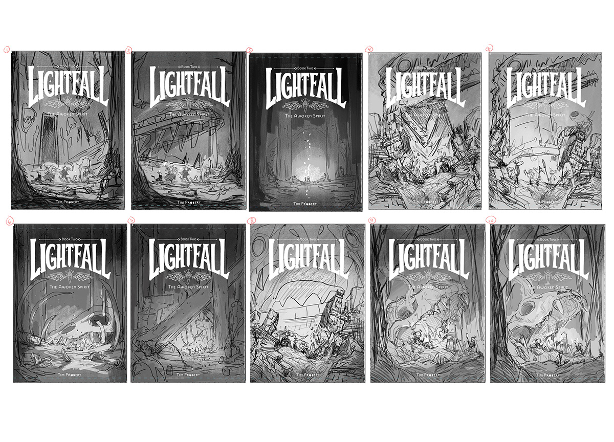 Tim Probert - Lightfall Book 3 - The Dark Times