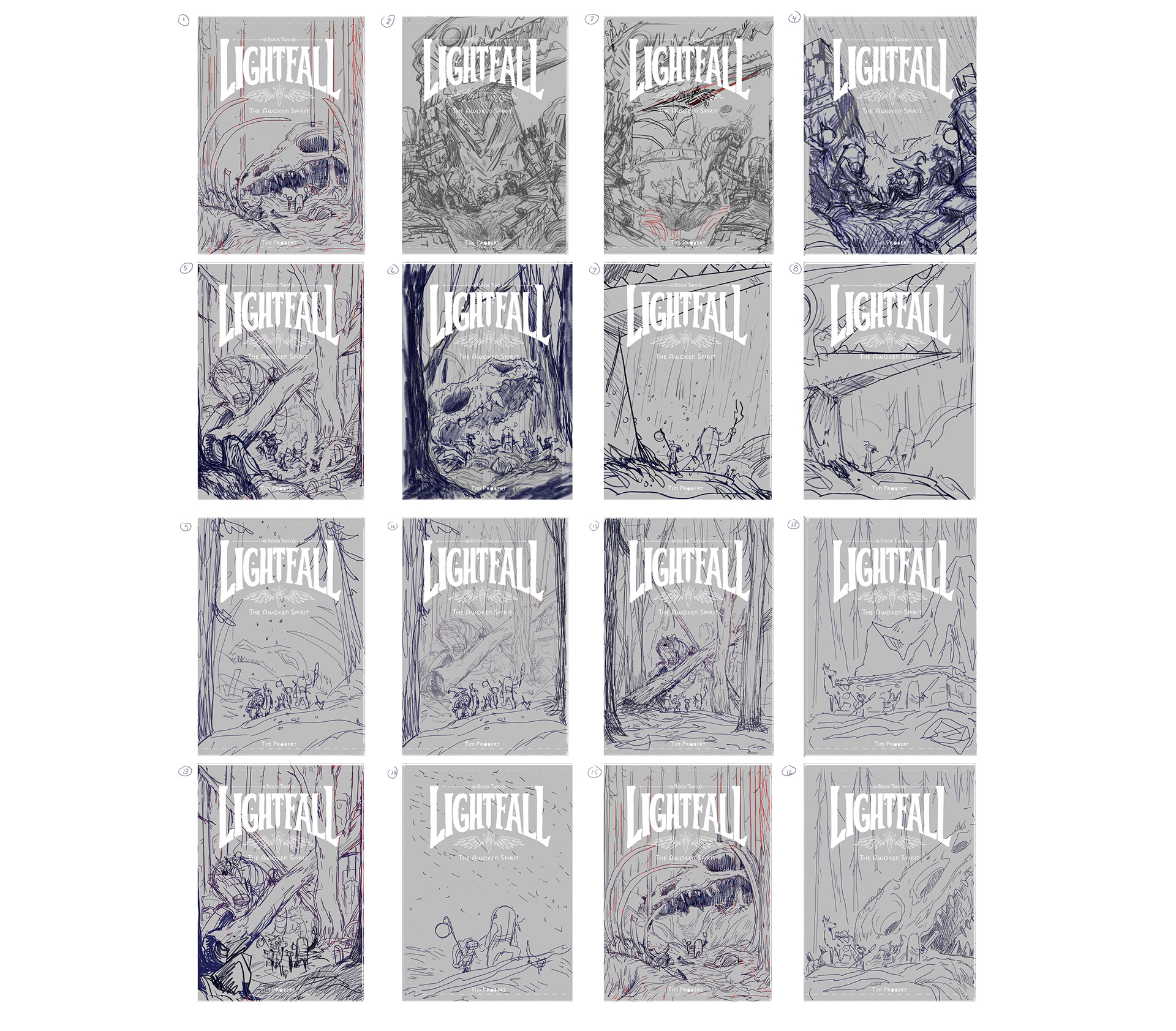 Tim Probert - Lightfall Book 3 - The Dark Times