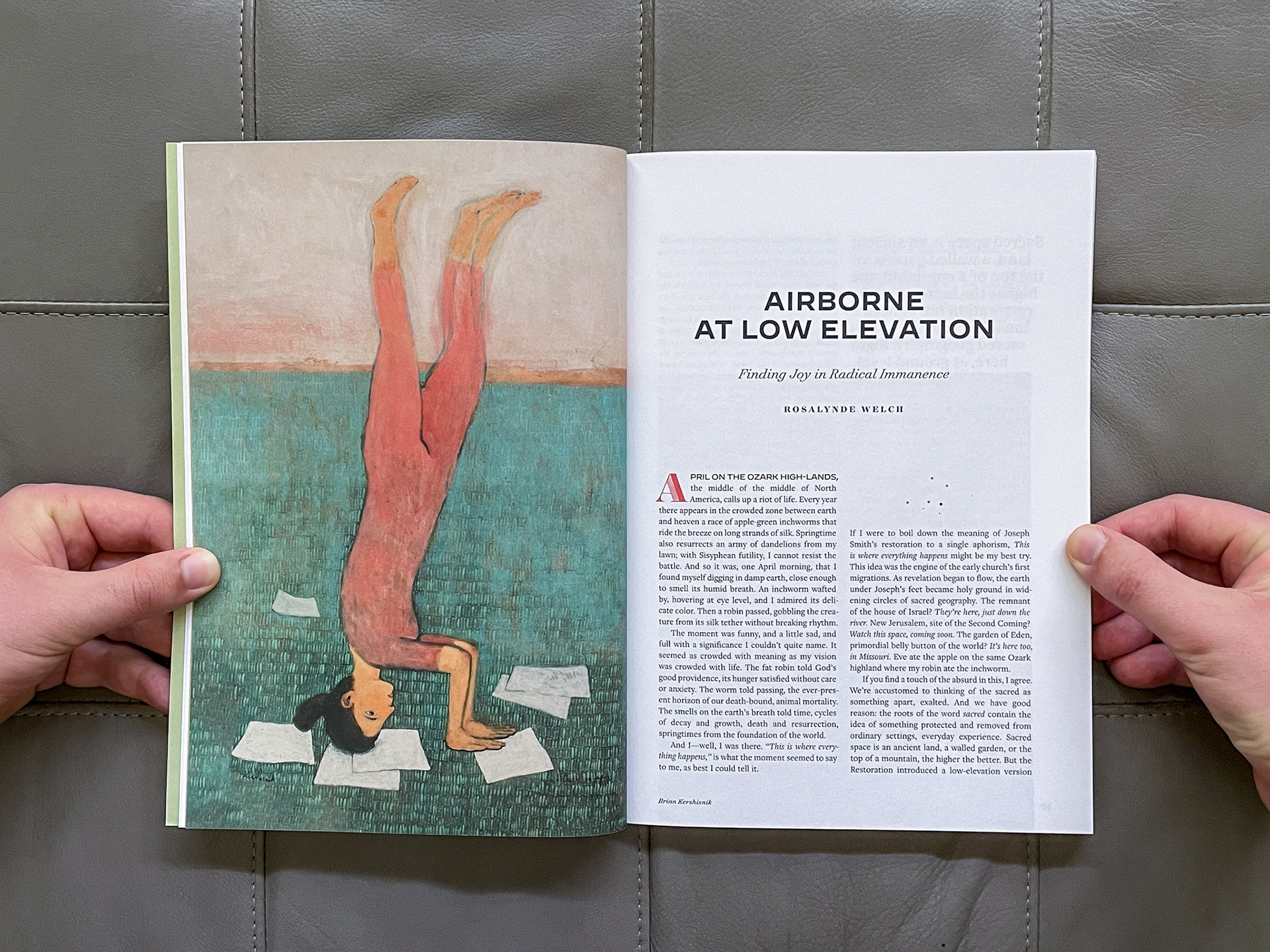 Cole Melanson / Graphic Design - Wayfare Magazine Issue 1