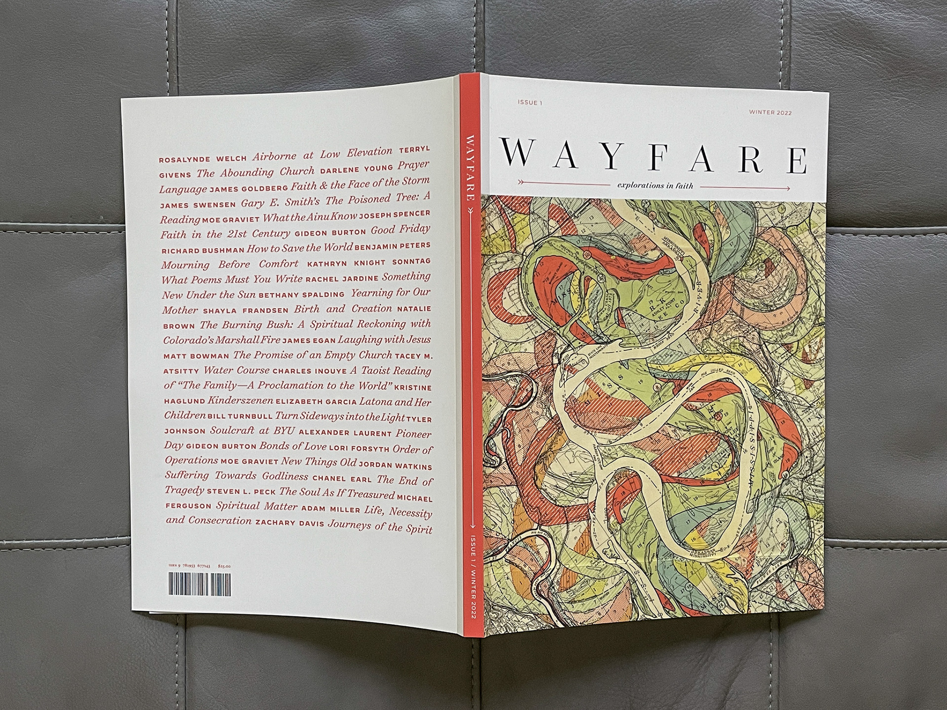 Cole Melanson / Graphic Design - Wayfare Magazine Issue 1