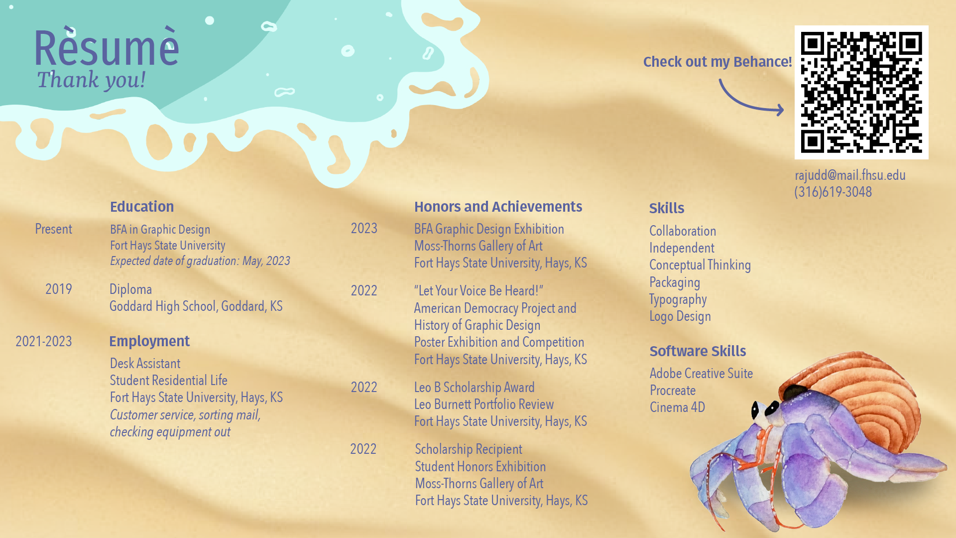 Riley Judd - Shell Collection 2022-2023 Portfolio