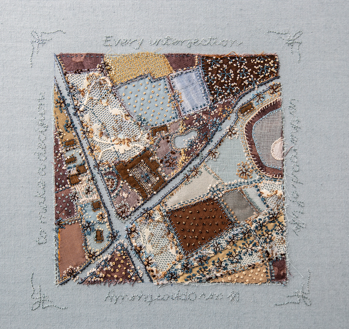 Bridget Steel-Jessop - Embroidered Maps