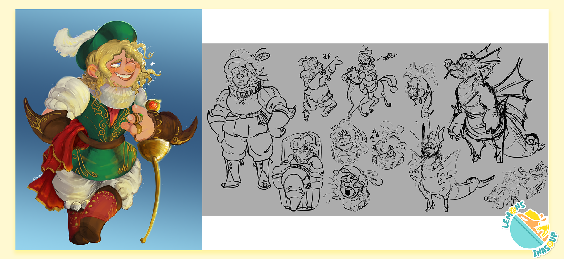 Drew Denny - Character Design