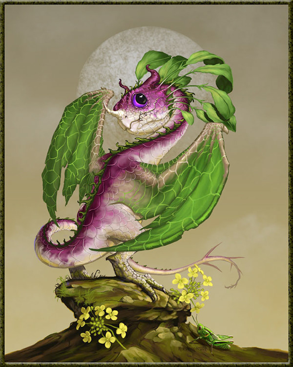 Stanley Morrison - Garden Dragons