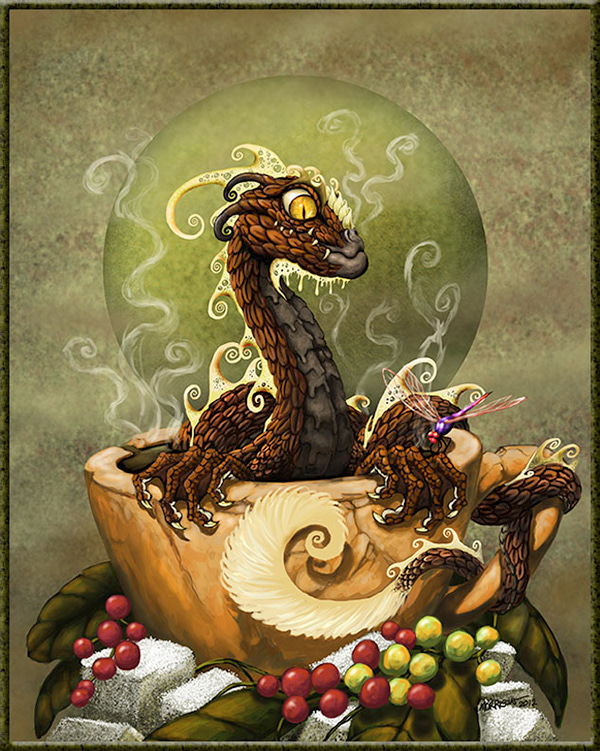 Stanley Morrison - Garden Dragons