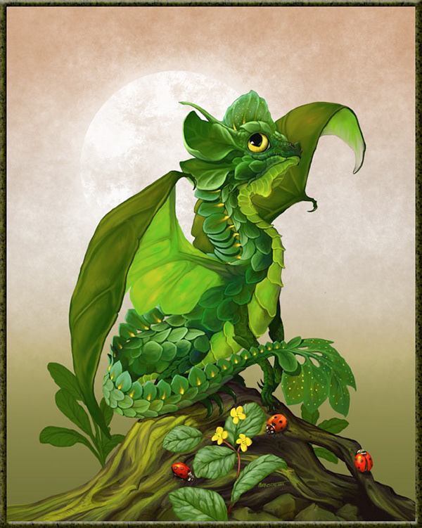 Stanley Morrison - Garden Dragons