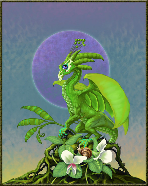 Stanley Morrison - Garden Dragons
