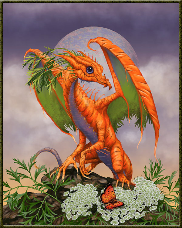 Stanley Morrison - Garden Dragons