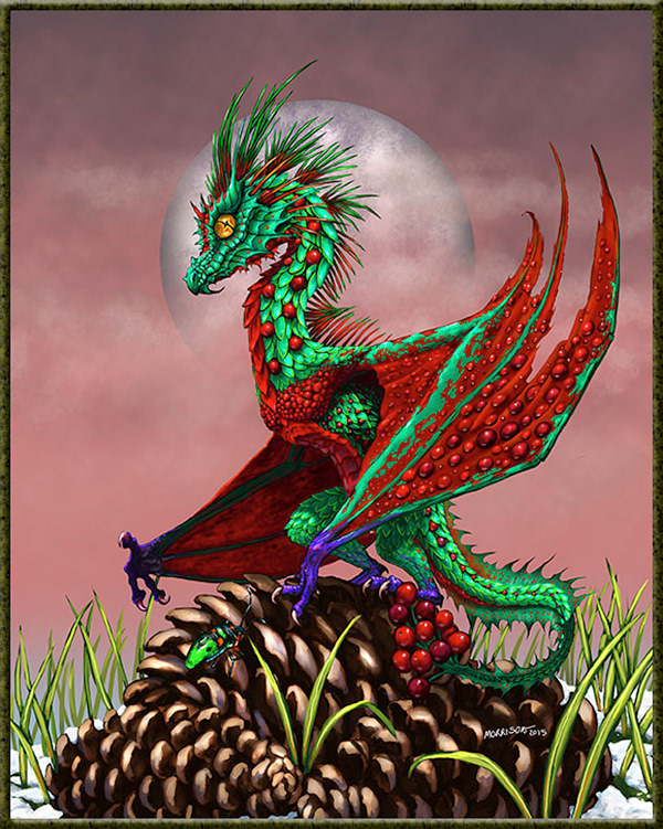 Stanley Morrison - Garden Dragons