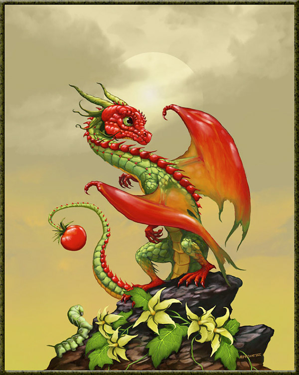 Stanley Morrison - Garden Dragons
