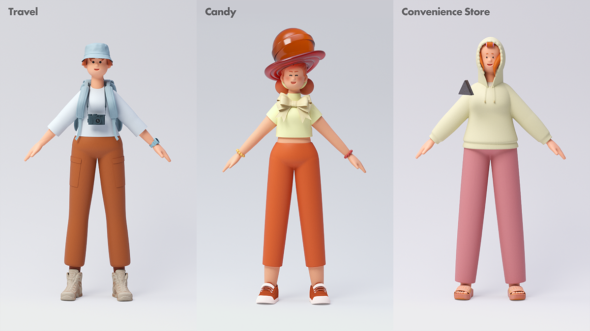 WOOT Creative - Samsung Card Character Branding