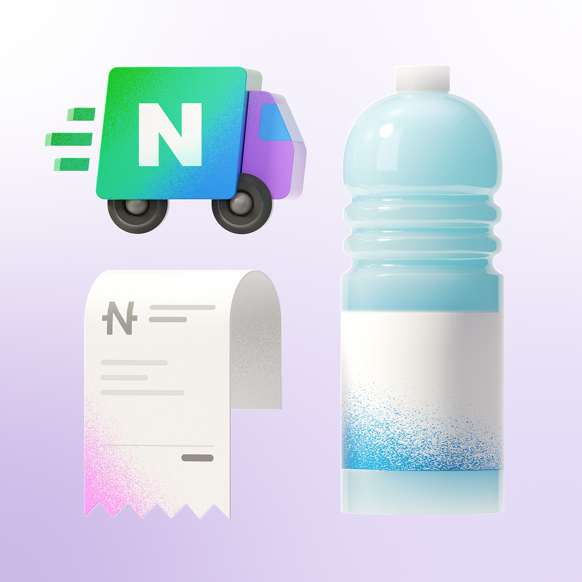 WOOT Creative - NAVER 3D Icon - The Family Month