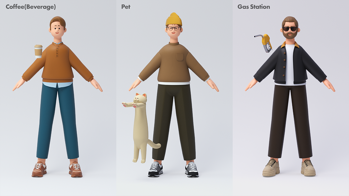 WOOT Creative - Samsung Card Character Branding