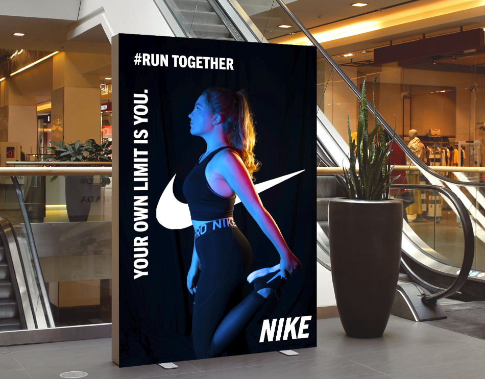 Ava Hansen - NIKE 2020 #RunTogether Ad Campaign