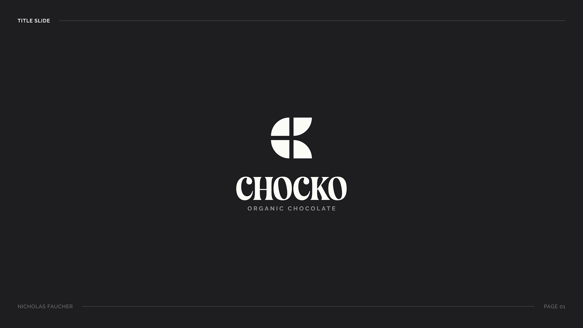 Nick Faucher - Copy of Chocko Branding Design