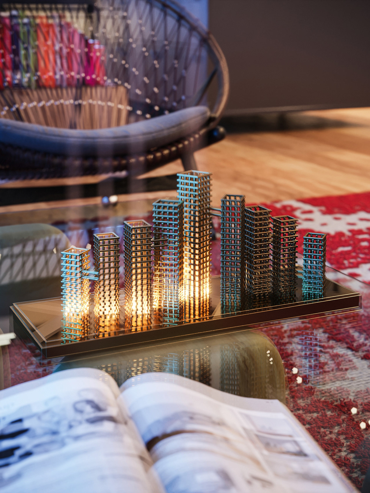 The Craft - Interior & Architectural Visualization - Render vs. Photo