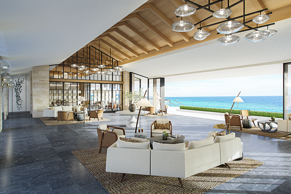 The Craft - Interior & Architectural Visualization - Halekulani Okinawa