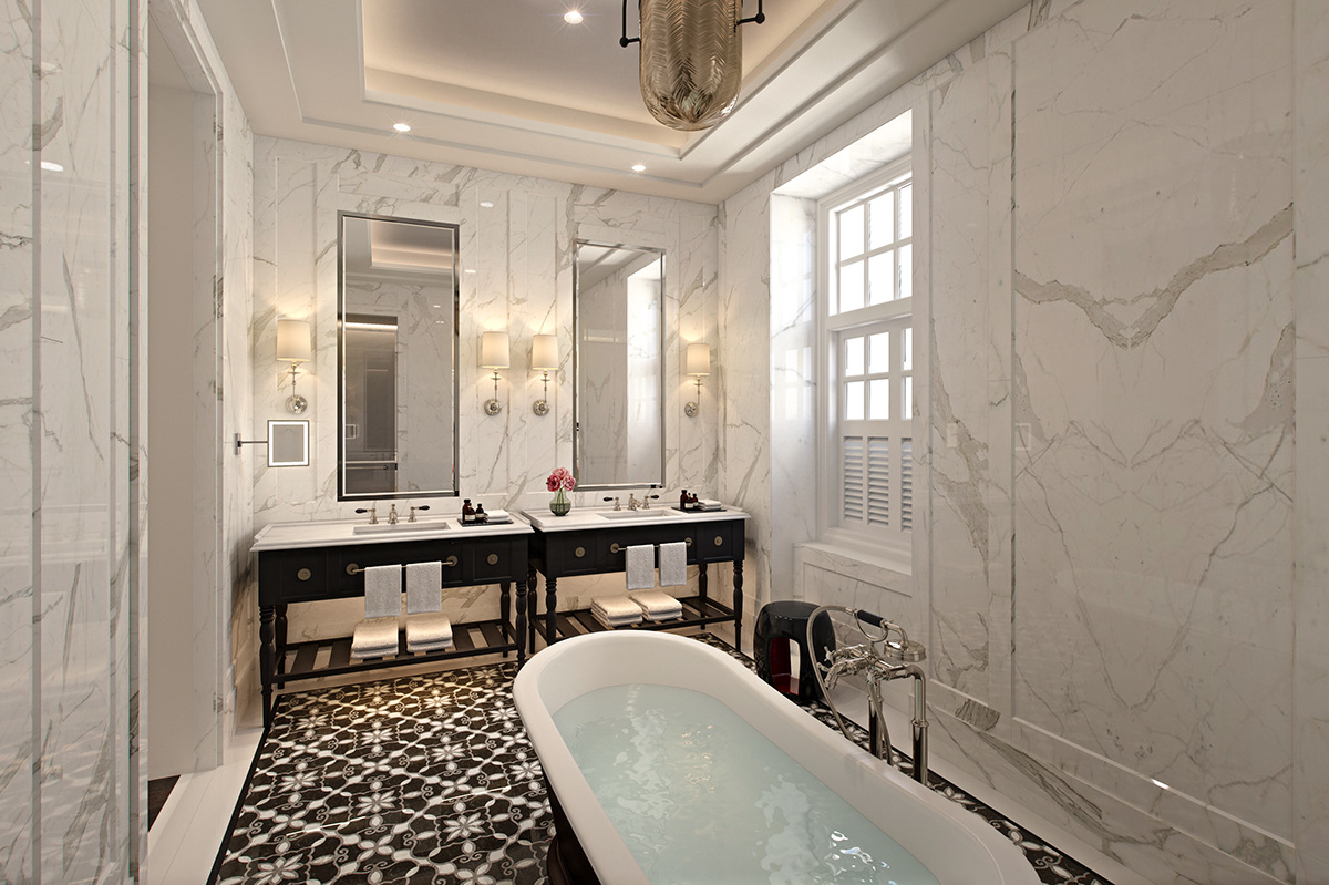 The Craft - Interior & Architectural Visualization - Raffles Hotel ...
