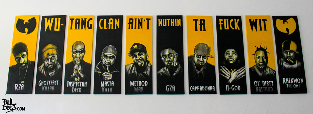 Art by Paul Deej - Hip Hop Art Exhibition