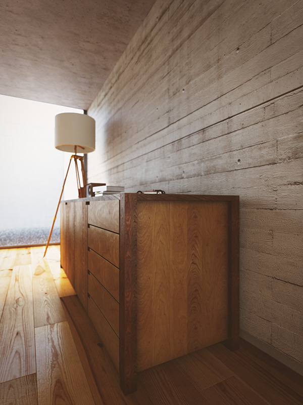 Mimesis Arch-Viz - Architectural Visualization Studio - Vintage sideboards