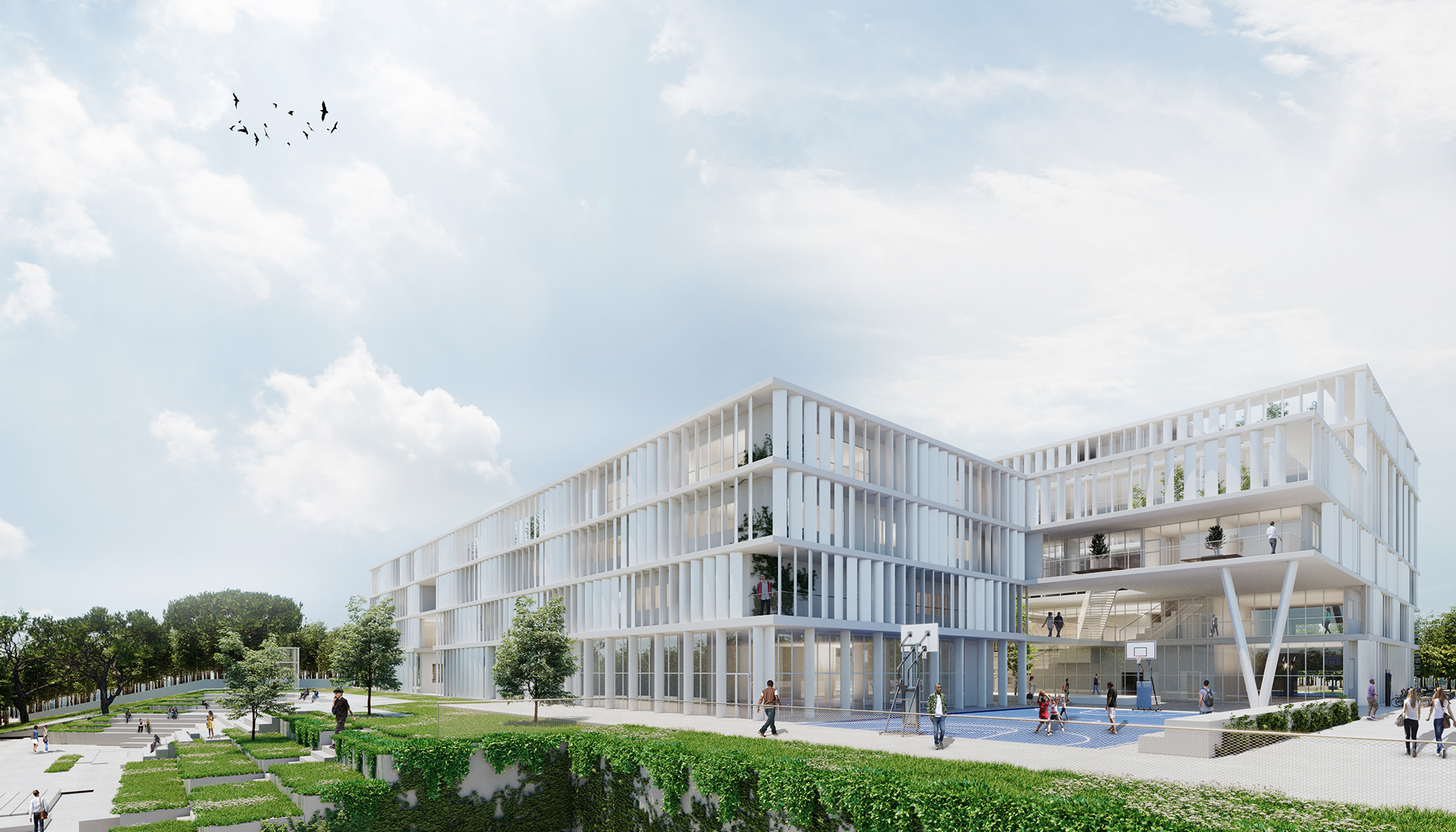 Mimesis Arch-Viz - Architectural Visualization Studio - Zenata Campus