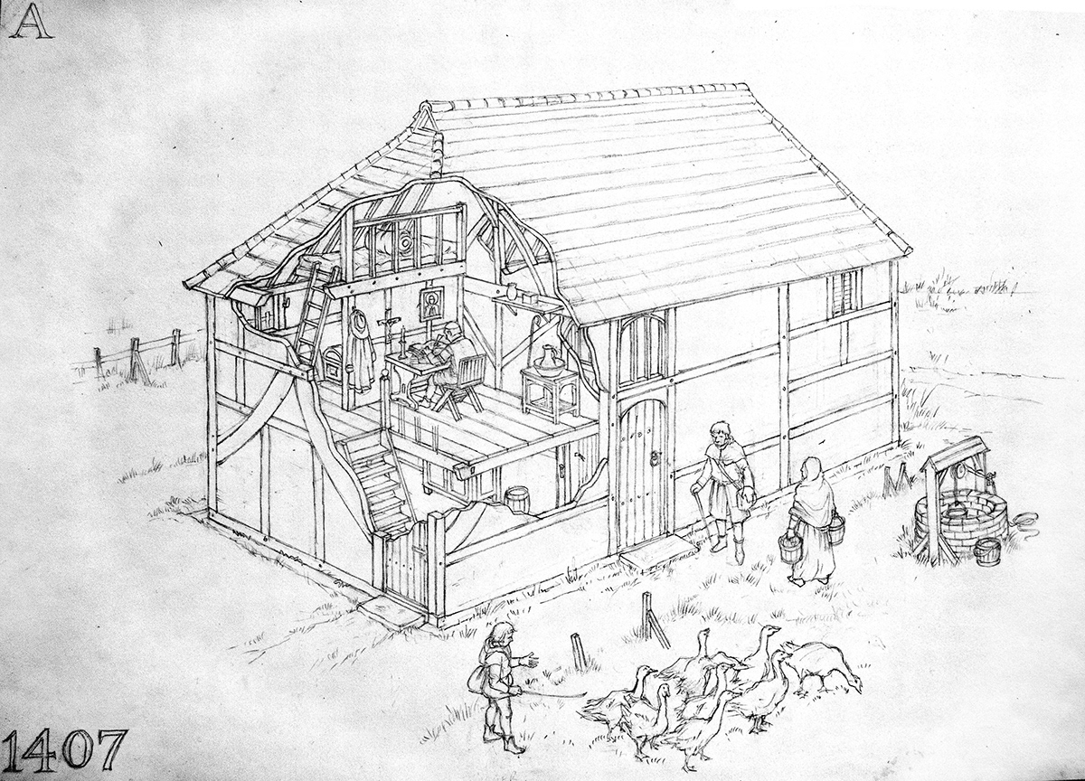 Andy Gammon - Reconstruction illustrations