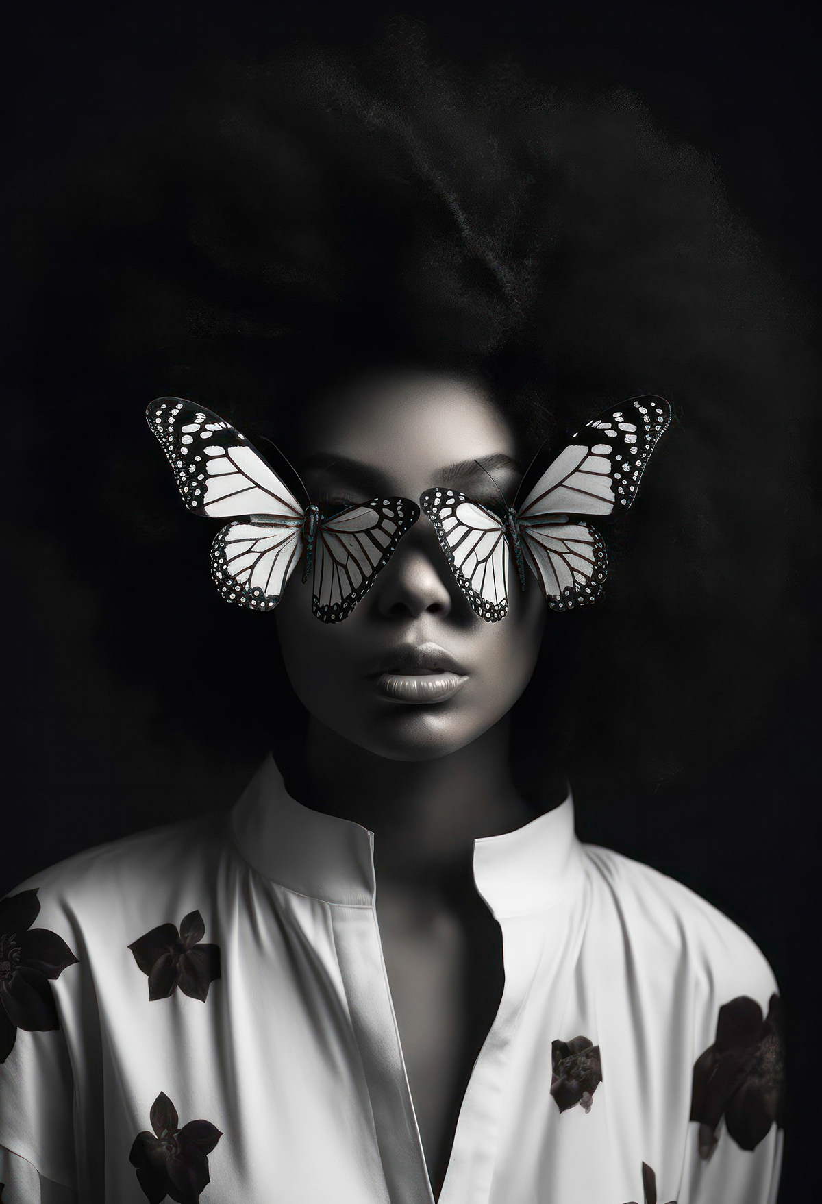 The Visual Language of Tom Nulens - Butterfly Masks