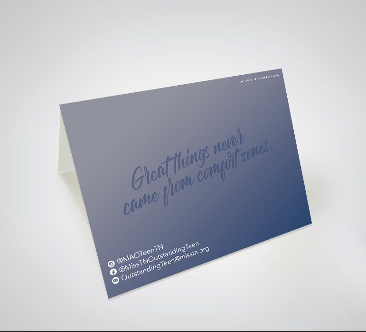 Kelley Johnson - Pageant Autograph Cards