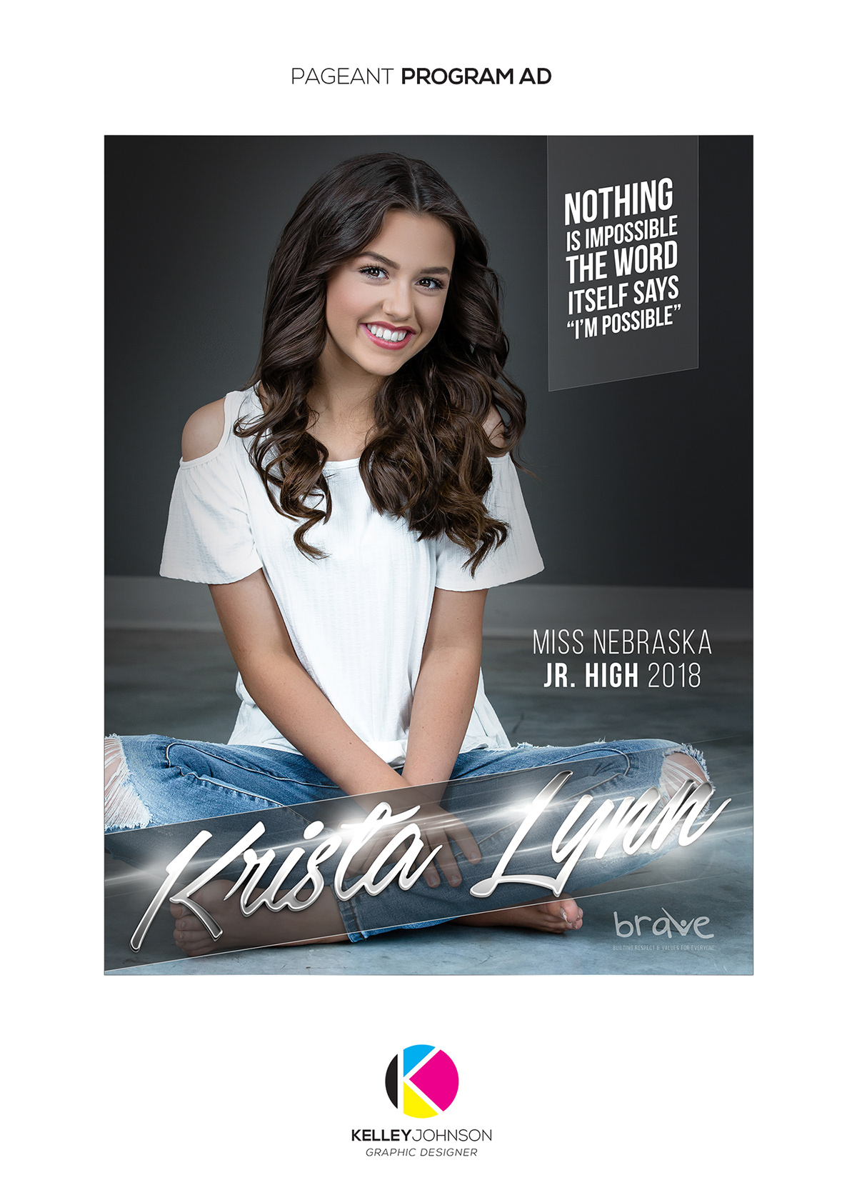 Kelley Johnson - Pageant Program Ads