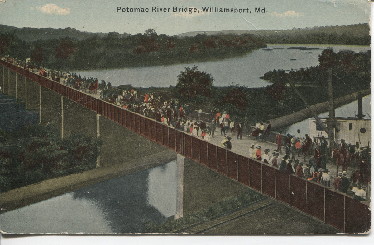 Williamsport Area Historical Association - Bridge - Potomac River