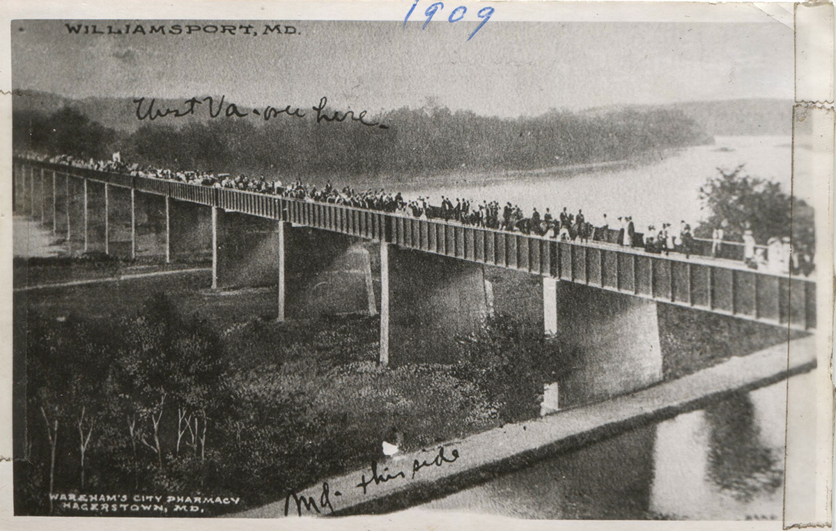 Williamsport Area Historical Association - Bridge - Potomac River