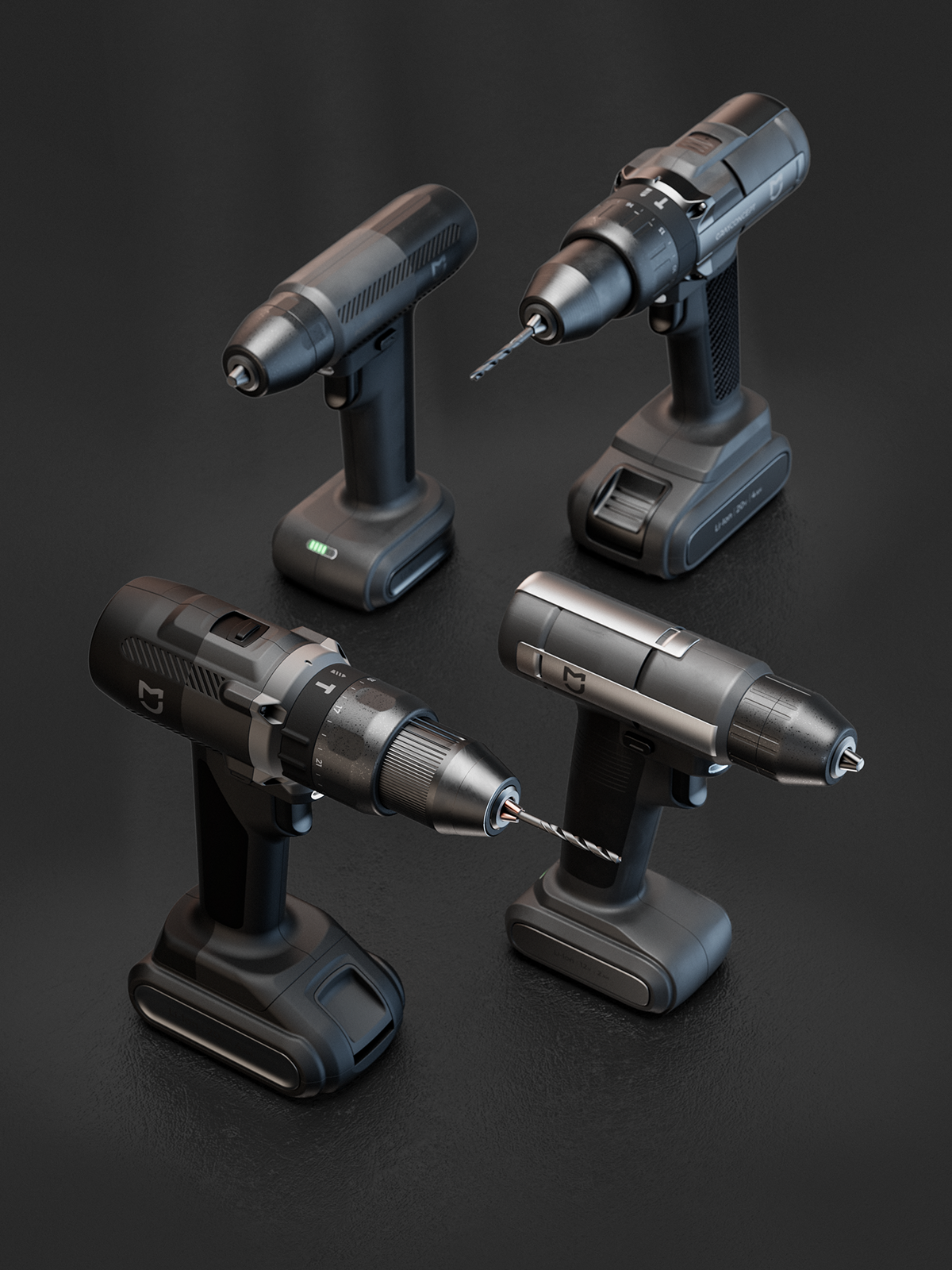 Alex Casabo Design - Jiahong Tools - Product Visualization