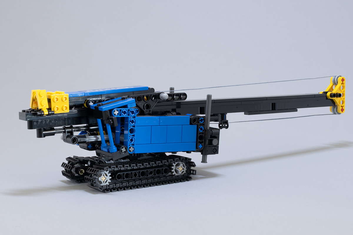 ICHIBAN Toys - custom LEGO piece sets - PMx25 Pile Driving Rig