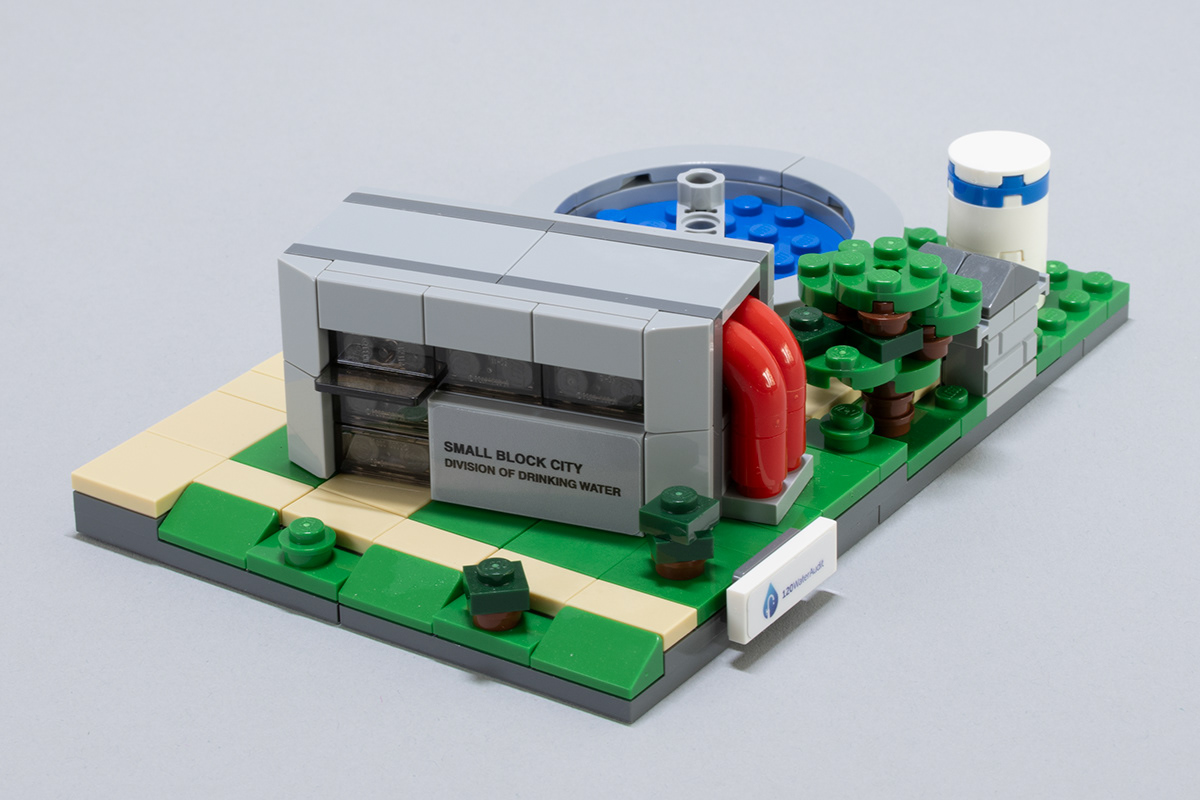 ICHIBAN Toys - custom LEGO piece sets - Drinking Water Treatment Plant