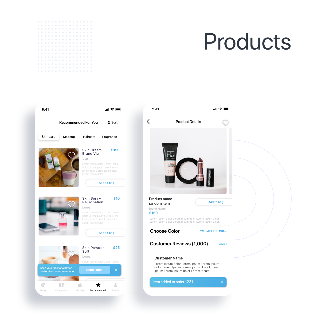 Nabil Haidar - Pretty App UI