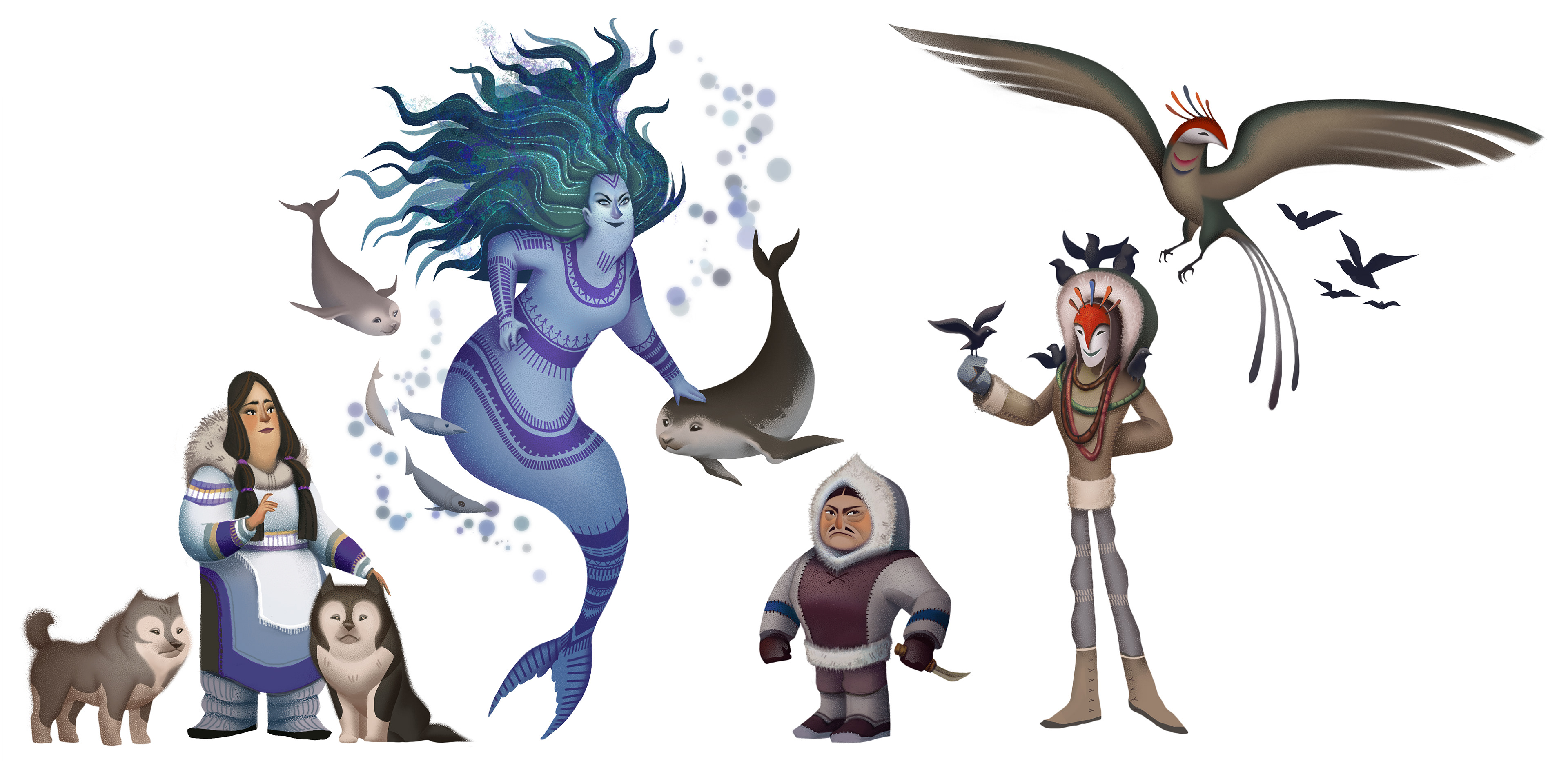 April Apodaca Portfolio - Character Design