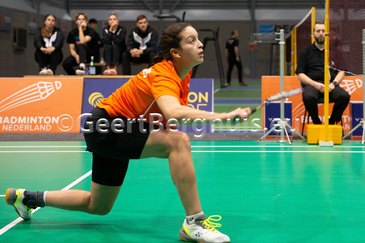 Badminton en zo - EK Kwalificatie Nederland - Estland (17 december 2022)