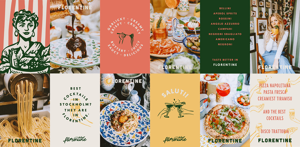 Ceren Burcu Turkan | Branding & Packaging Designer - FLORENTINE TRATTORIA