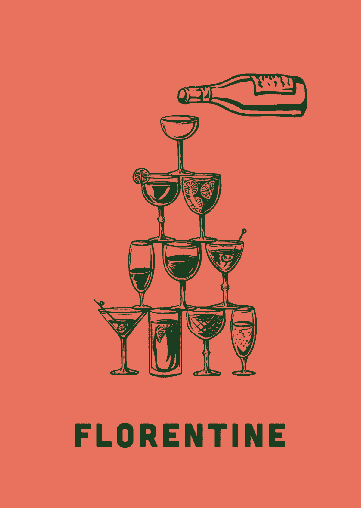 Ceren Burcu Turkan | Branding & Packaging Designer - FLORENTINE TRATTORIA