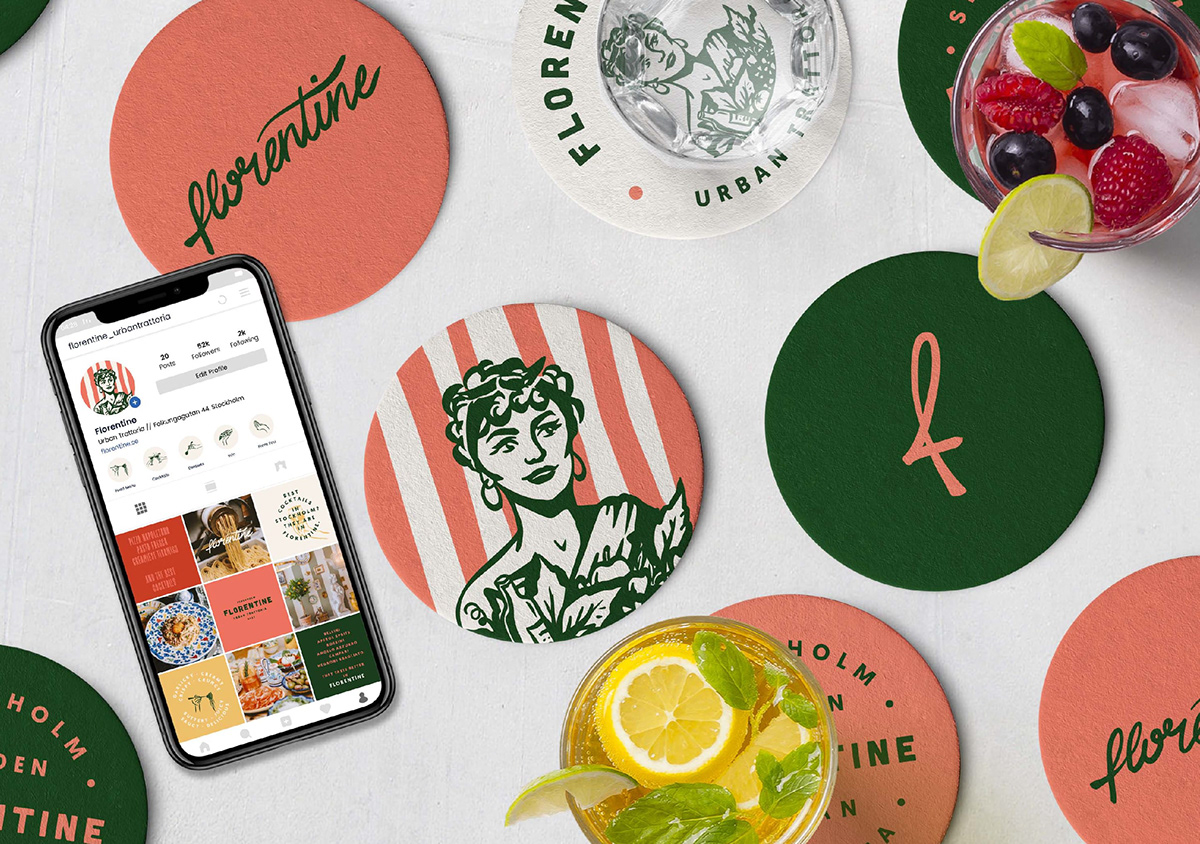 Ceren Burcu Turkan | Branding & Packaging Designer - FLORENTINE TRATTORIA