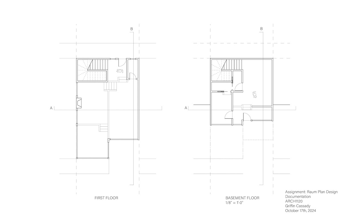 Griffin Cassady: Portfolio - Tactic of Design: Raum Plan