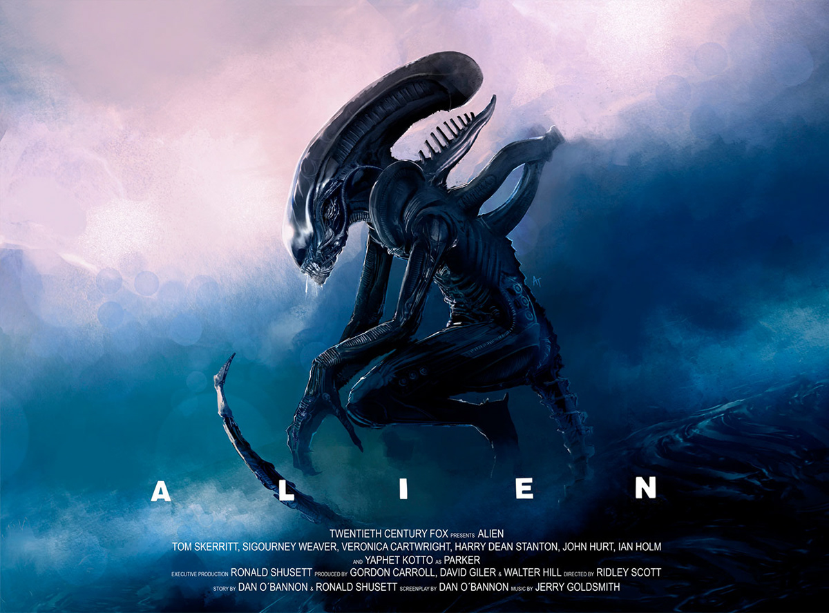 Jose Angel Trancón Fernandez - Alien Alternative Posters